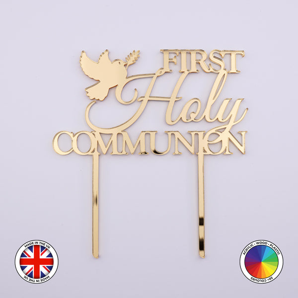 First Holy Communion cake topper – Bakers World